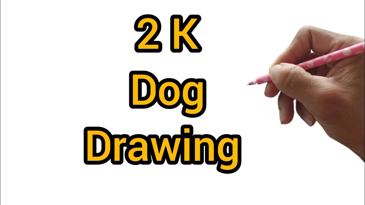 How To Draw Dog 🐕 From 2K /Easy Dog Drawing For Beginners @boxinganimal ...