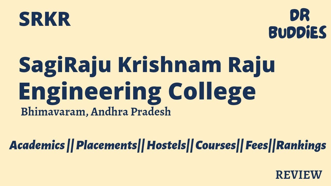 SRKR Engineering College|| Bhimavaram, Andhrapradesh - YouTube