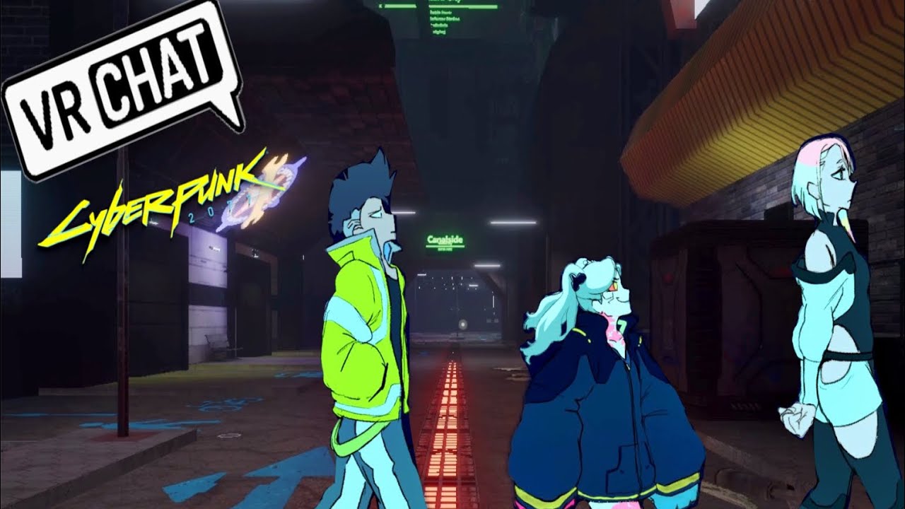 L’ÉQUIPE DE BRAS CASSÉS ! RP Vrchat Cyberpunk - YouTube