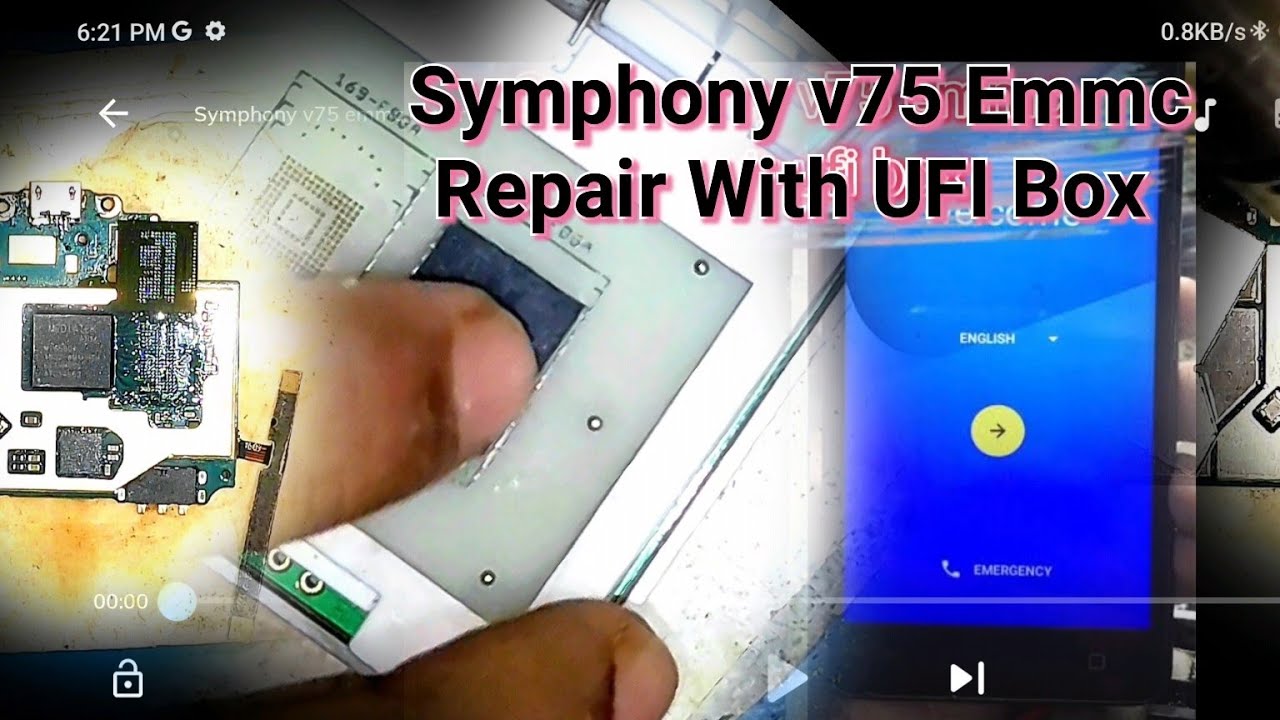 Symphony v75 Emmc IC Repair/V75 MTK Emmc Repair.AH Mobile Solution ...
