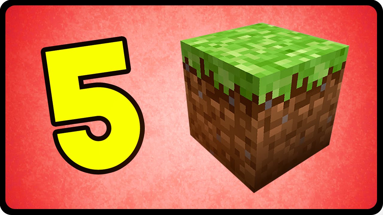 Minecraft: 5 COISAS QUE VOCÊ NÃO SABIA SOBRE O BLOCO DE TERRA !!! - YouTube