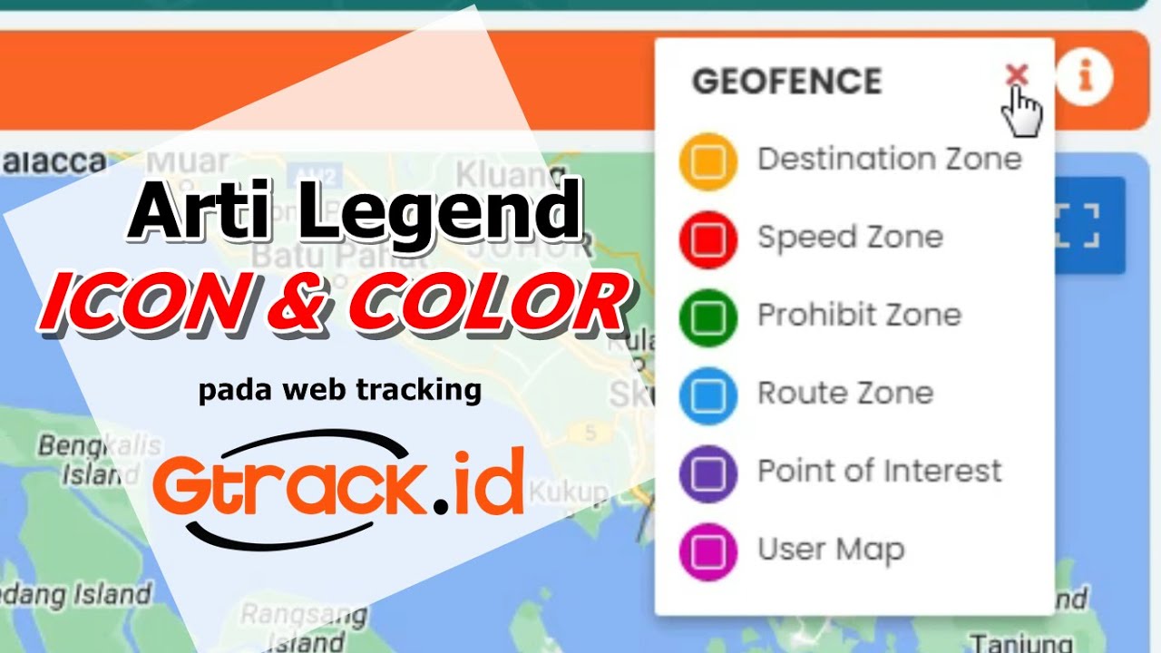 Kenali Arti Legend Icon & Color pada Web Tracking Gtrack.id - YouTube