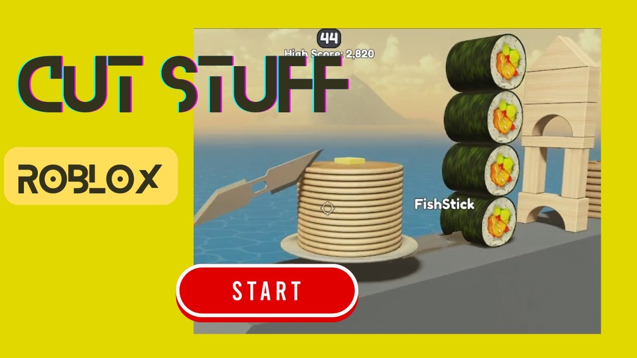 How to cut stuff gracefully | Cut Stuff | Roblox | Gameplay - YouTube