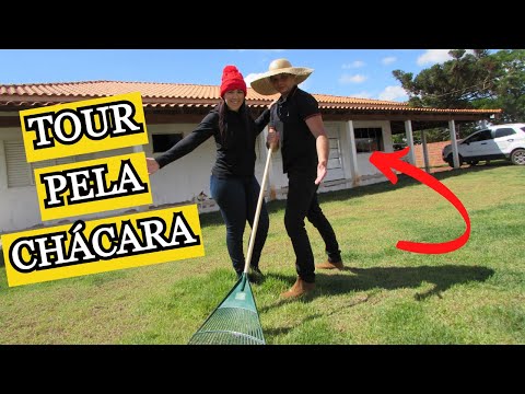 TOUR PELA CHÁCARA DOS PAIS DO ROBSON (MOSTRAMOS TUDO PRA VOCÊS!!!)