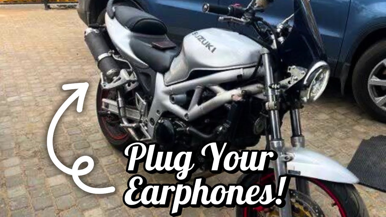 Suzuki SV400 Exhaust Sound | Throttle Trybe - YouTube