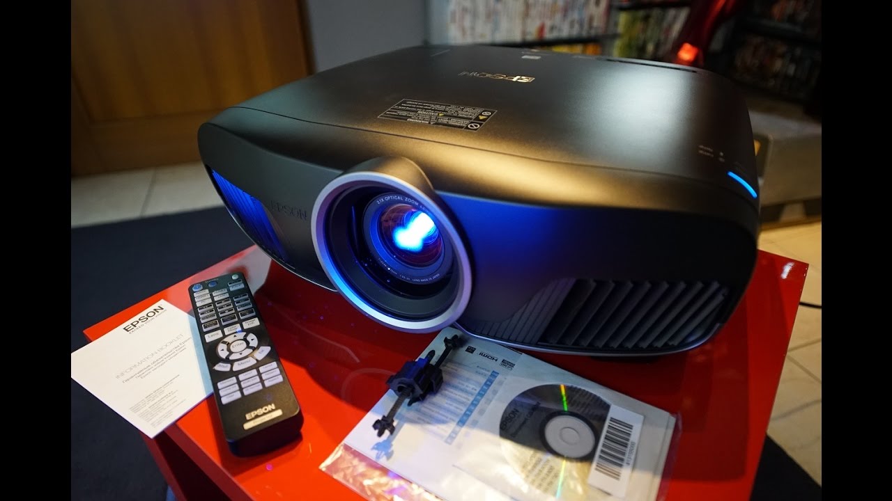 Epson EH-TW 9300 HDR Heimkino Projektor - YouTube