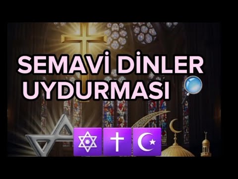 SEMAVİ DİNLER UYDURMASI ☪️🔎✝️🔯 #kuran #dinivideolar #hristiyanlık #islamivideo #kuranıkerim