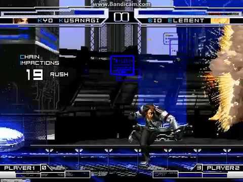 [KOF WOJ] Kyo Kusanagi CT VS Bio Element - YouTube