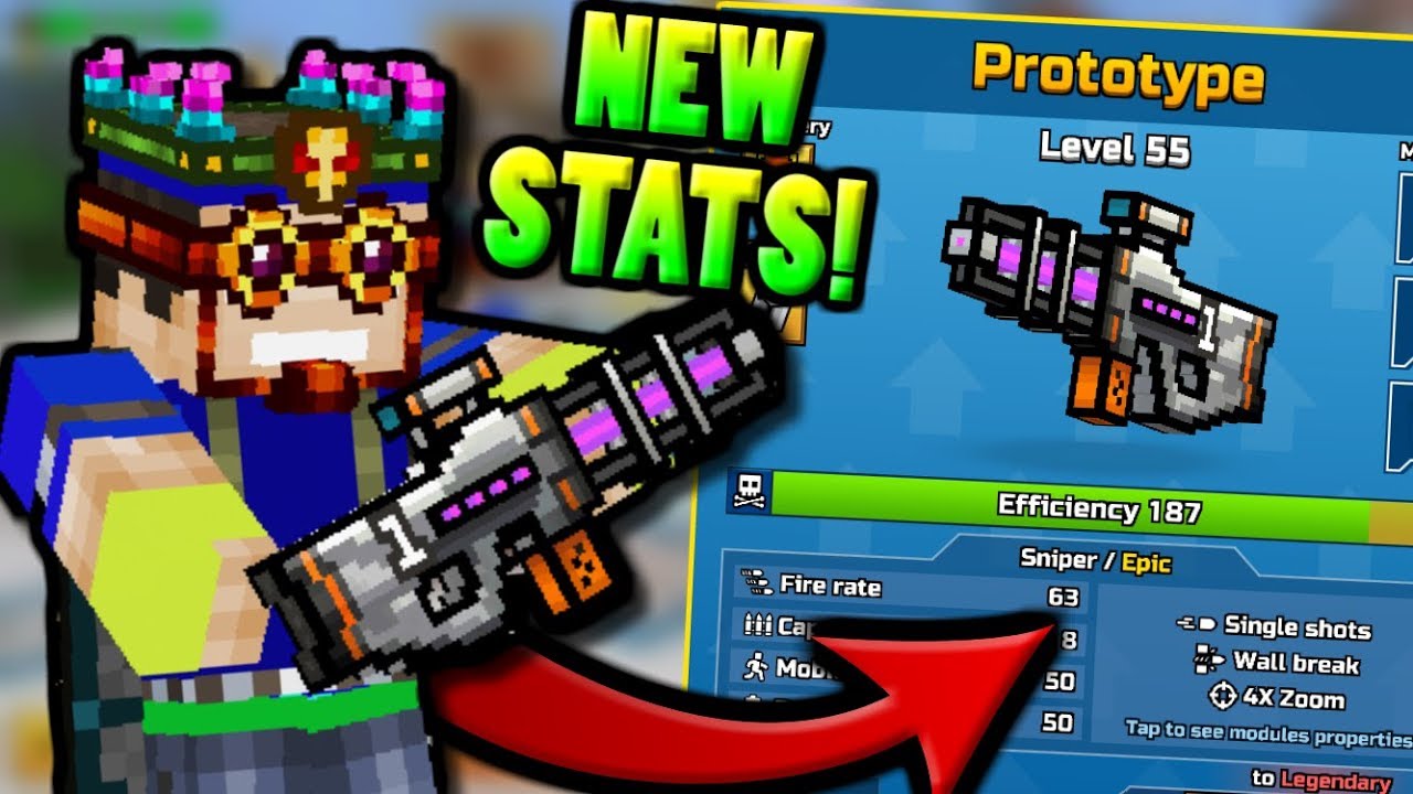 THE NEW PROTOTYPE IS LIT! (Pixel Gun 3D) - YouTube