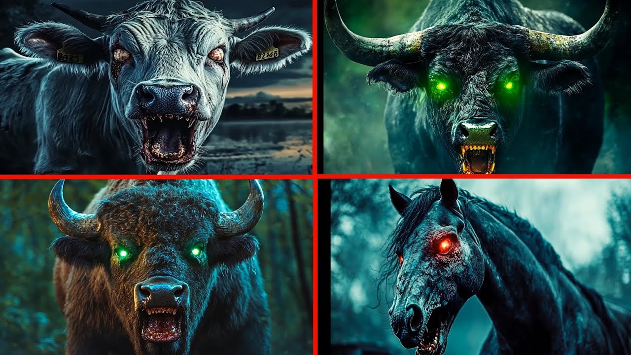 Zombie Cow 🆚 Zombie Bull 🆚 Zombie Bison 🆚 Zombie Horse - Tiles Hop EDM ...