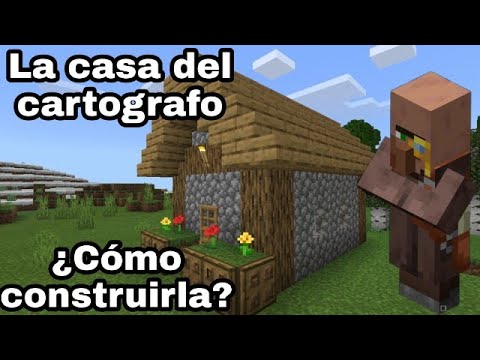 Cómo HACER 👉 LA CASA del CARTOGRAFO en MINECRAFT - YouTube