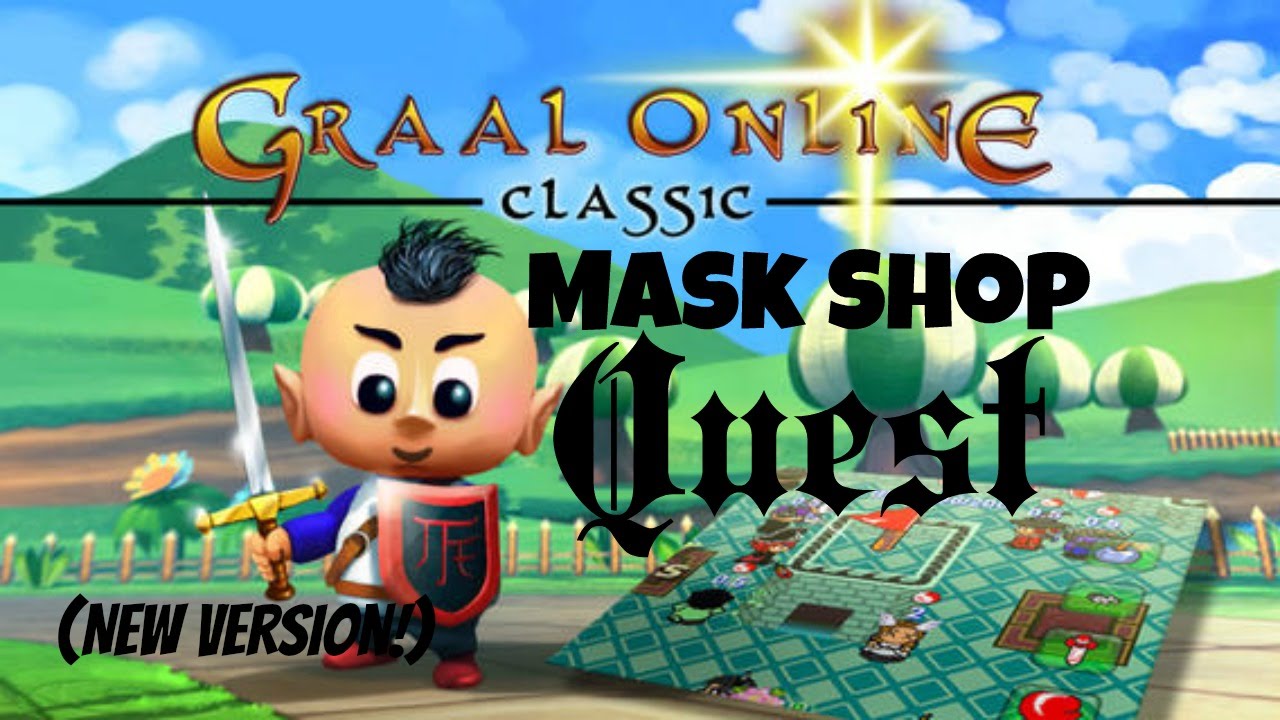 Graal Online Classic Mask Shop Quest (New Version!) - YouTube