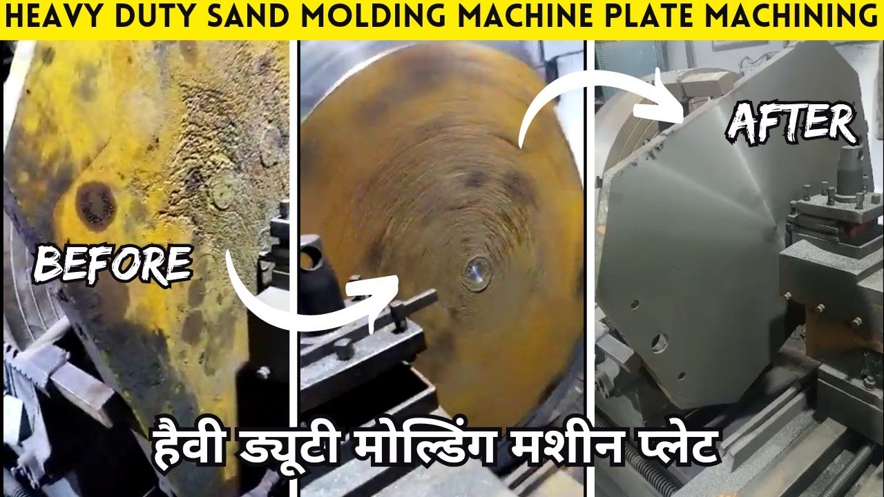 Simultaneous jolt squeeze Molding Machine ! Heavy duty sand molding ...