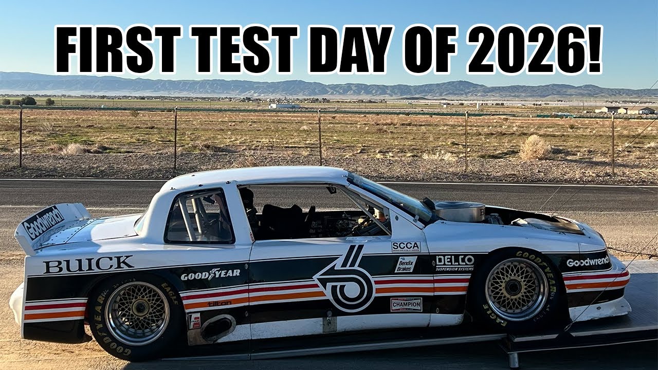 ALEX HAINER DRIVES HISTORIC TRANS-AM BUICK SOMERSET | TEST DAY #1 - YouTube