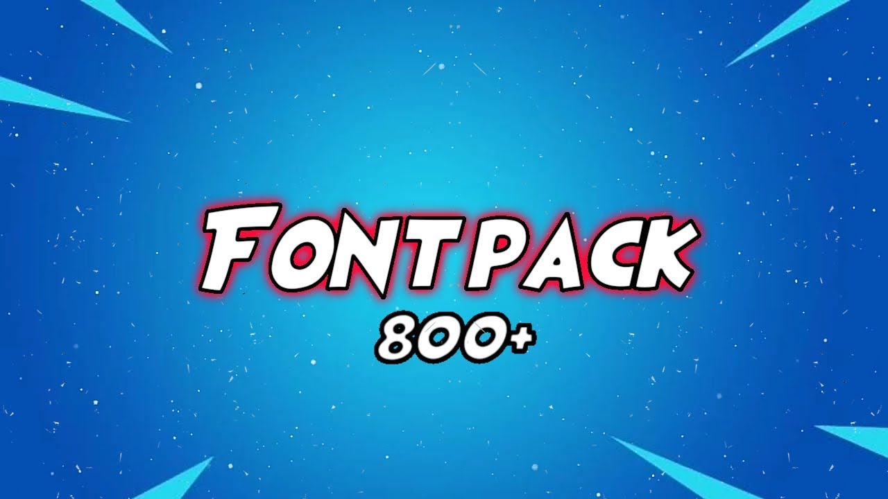 Font pack gfx || font pack for editing || Best font for gfx design ...
