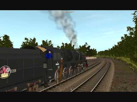 Paulz Trainz UK BR Crosti 9F in TS2010 - YouTube