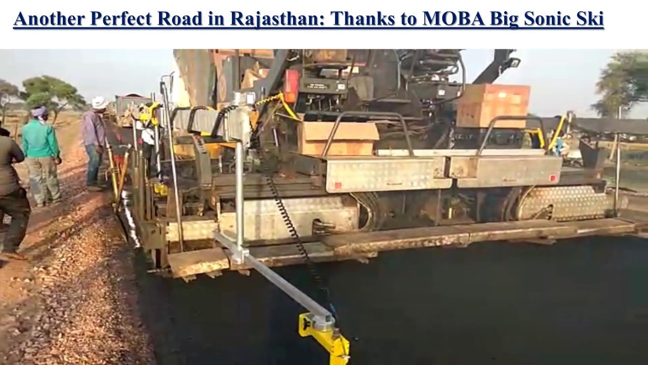 MOBA BIG SONIC SKI - Compatible with any Make of Paver to Achieve ...