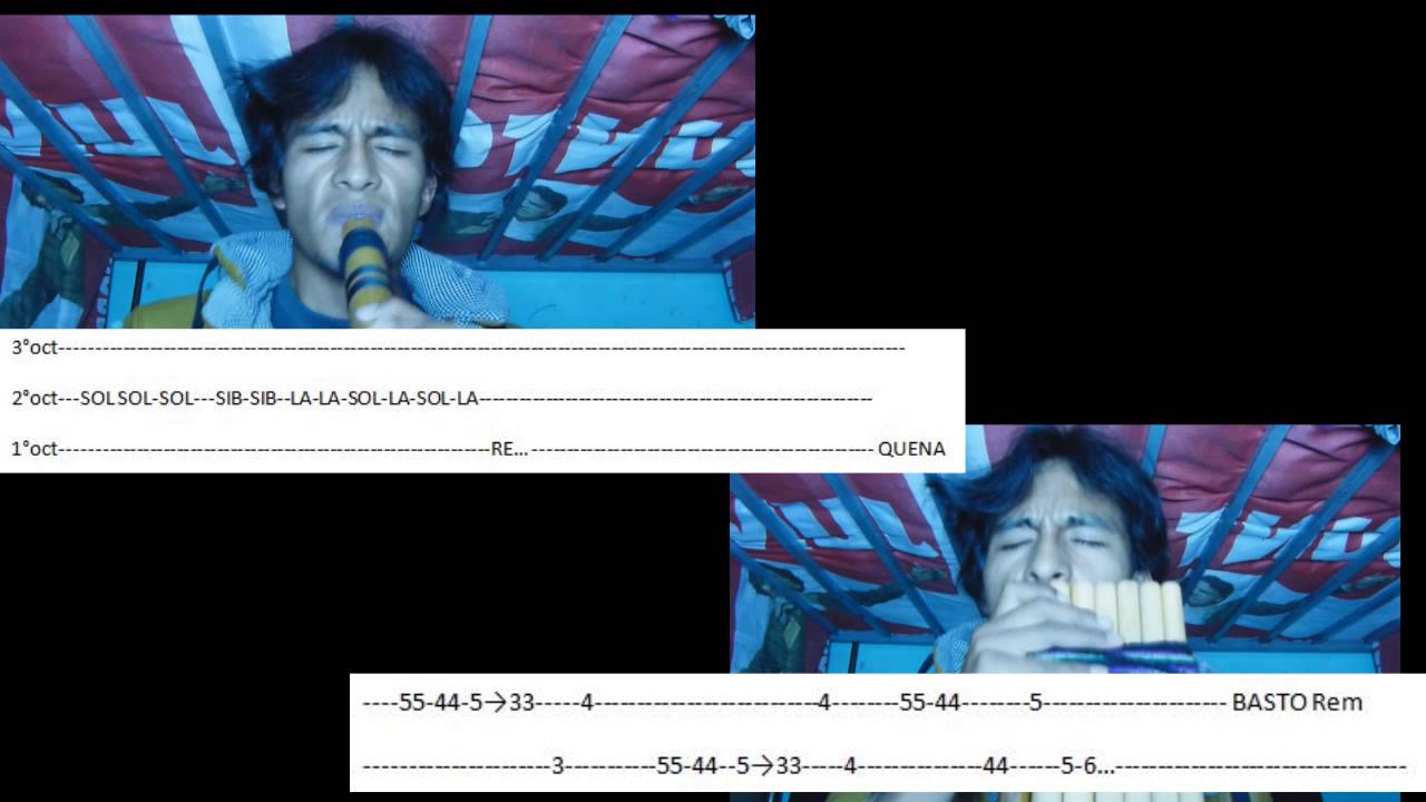 LOCO DE AMOR - AMARU tutorial para zampoña completo!!!! - YouTube