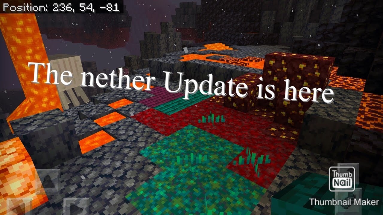 Is the nether update out - YouTube