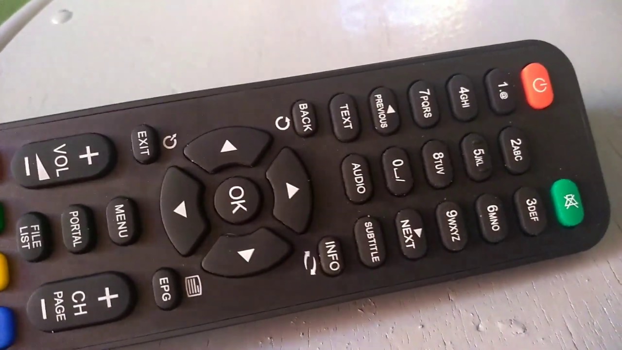 Zgemma Remote Control Review مراجعة - YouTube