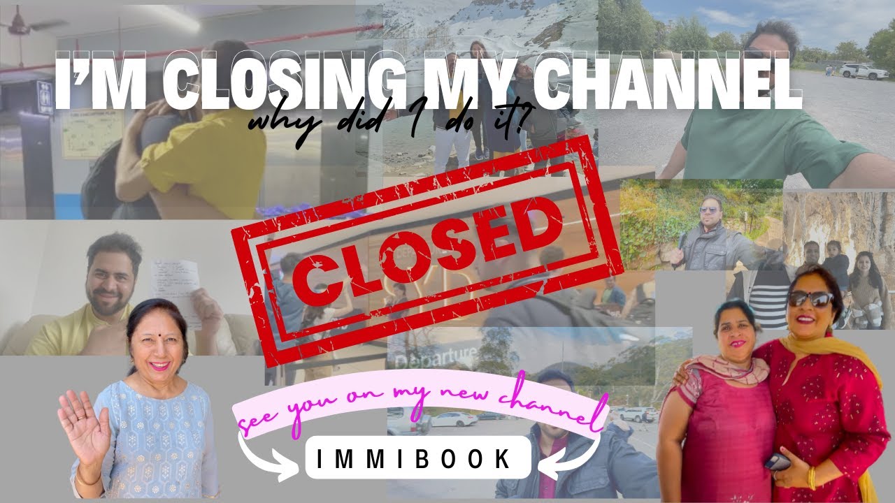 I'm closing this channel..WHY? - YouTube