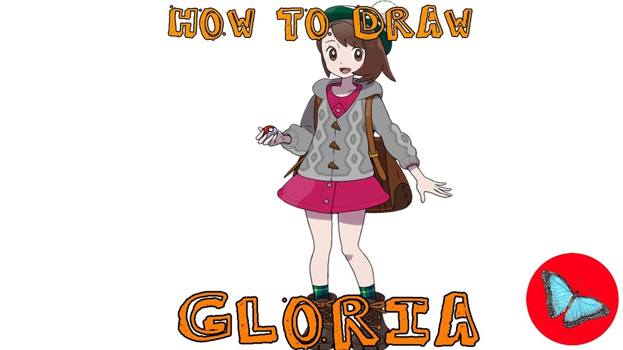 How To Draw Gloria From Pokemon | Drawing Animals - YouTube
