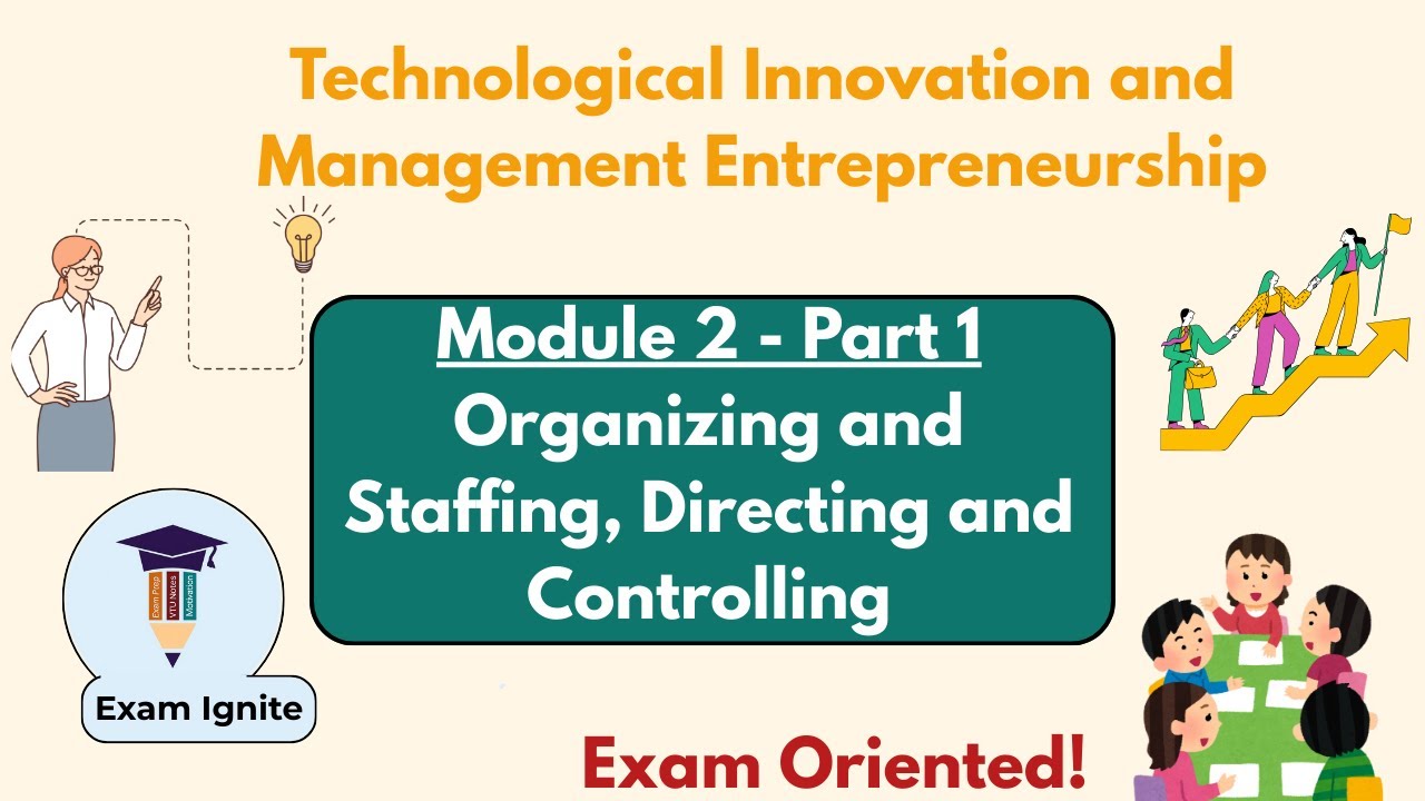 Technological Innovation & Management Entrepreneurship | TIME | Module ...