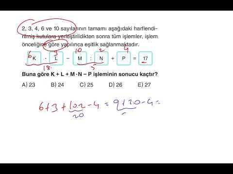 ÜNİVERSİTEYE DOĞRU BES TYT-2 MATEMATİK