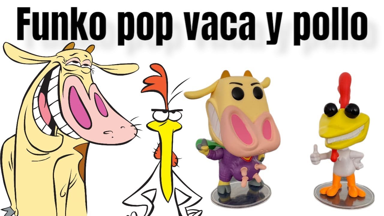 funko pop vaca y pollo cartoon network - YouTube