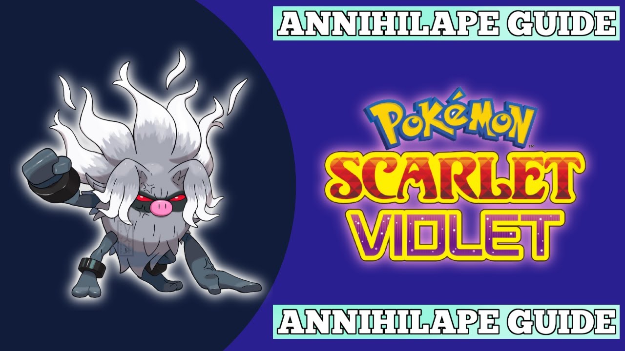 How to use ANNIHILAPE ! Pokemon Scarlet and Pokemon Violet guide ...