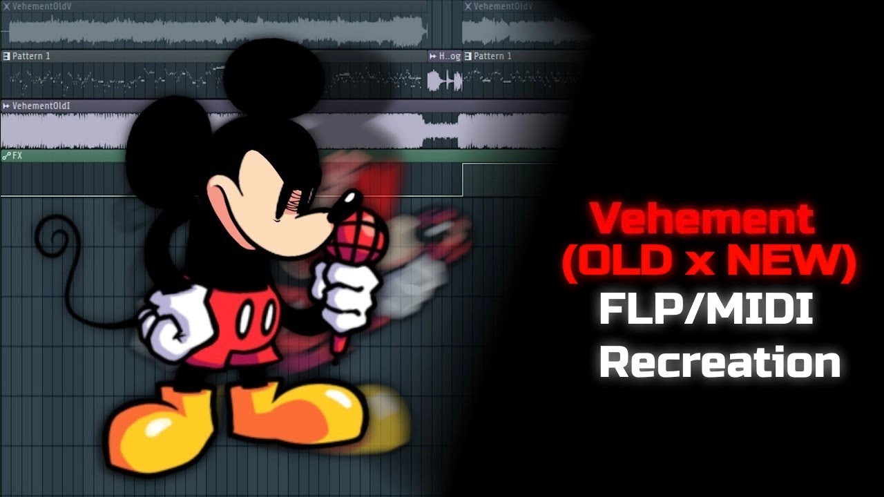 FNF vs MOUSE Ultimate | Vehement (OLD x NEW) - YouTube