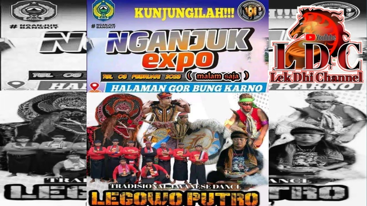 Legowo putro live hari ini di GOR nganjuk. - YouTube