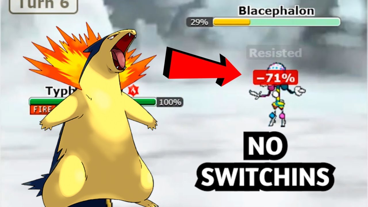 TERA FIRE BURN UP TYPHLOSION IS TOO HOT TO HANDLE ON POKEMON SHOWDOWN ...