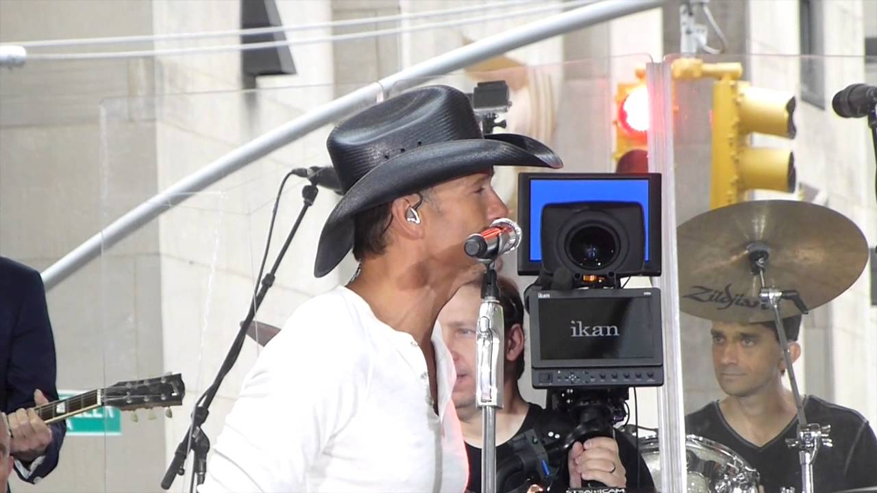 Tim McGraw - Today Show 5.23.14 - YouTube