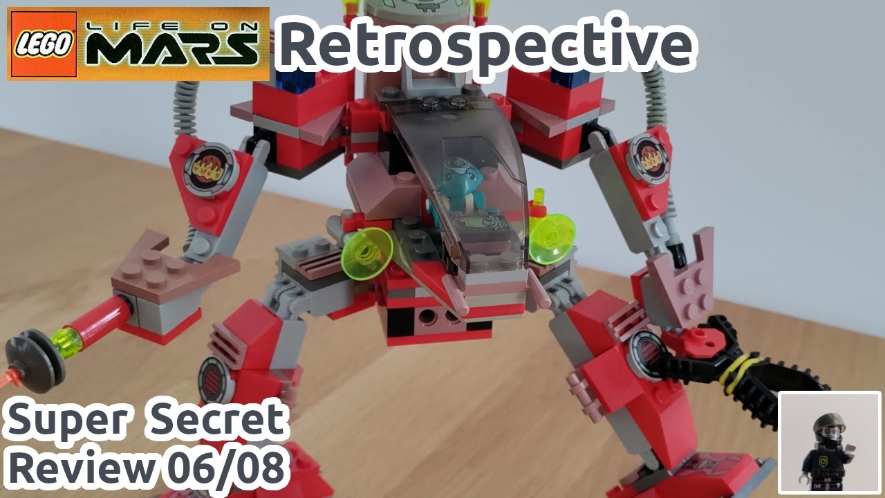LEGO review 7314: Recon-Mech RP (2001, Life on Mars) 🔎 - YouTube