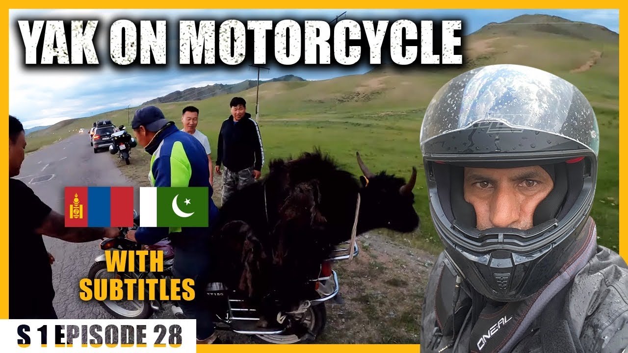 MONGOLIA | Yak Riding Motorcycle [S1-Ep 28]- Austria 🇦🇹 to Afghanistan ...