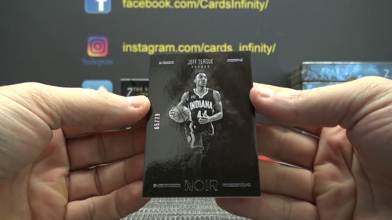 Hai's 2016/17 Panini NOIR NBA Basketball Box Break - YouTube