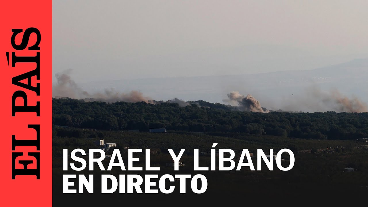 DIRECTO | Vista del lado occidental de la frontera de Israel con Líbano ...