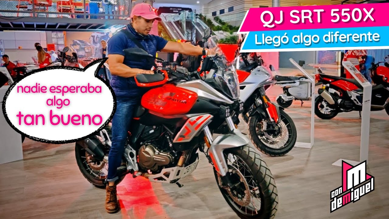 SRT 550 X CONÓCELA | Nuevo lanzamiento de QJ | lo tiene todo | un ...