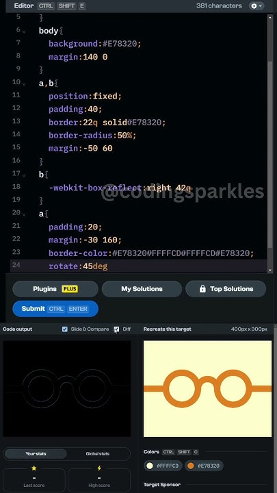 CSS Battle Daily Targets - 12th May, 2024 #html #css - YouTube