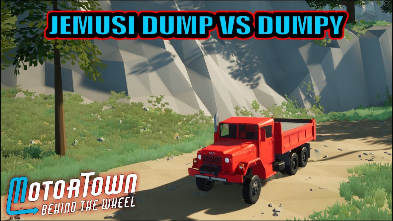 Comparing Jemusi To Dumpy With Iron - Day 22 In MotorTown: Behind The Wheel - YouTube