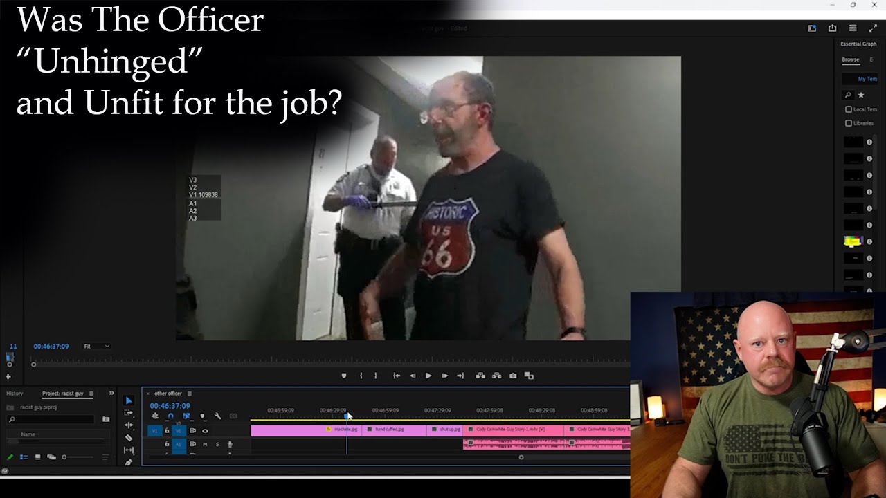 Did this officer Lose Control of his Emotions? - YouTube