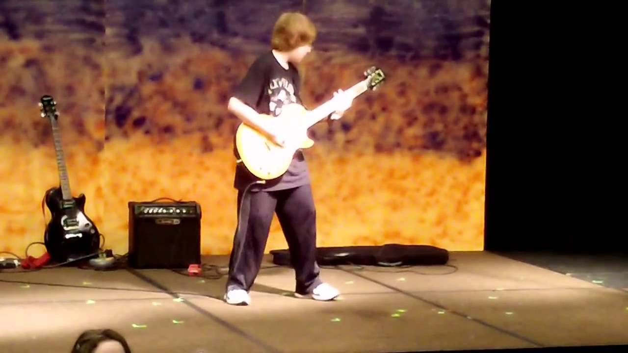5th Grader AMAZING Guitar Cover to 'In The End' by Black Veil Brides ...