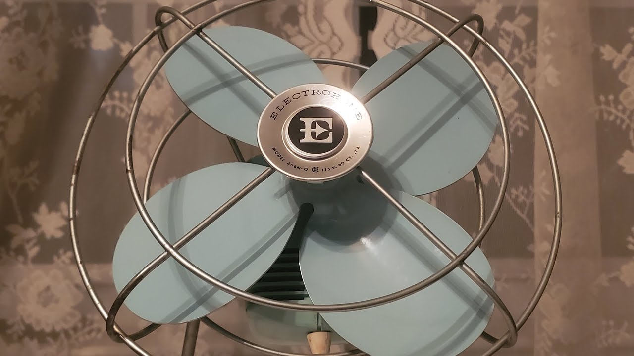 1960s Electrohome 8" Desk Fan | Second Look - YouTube