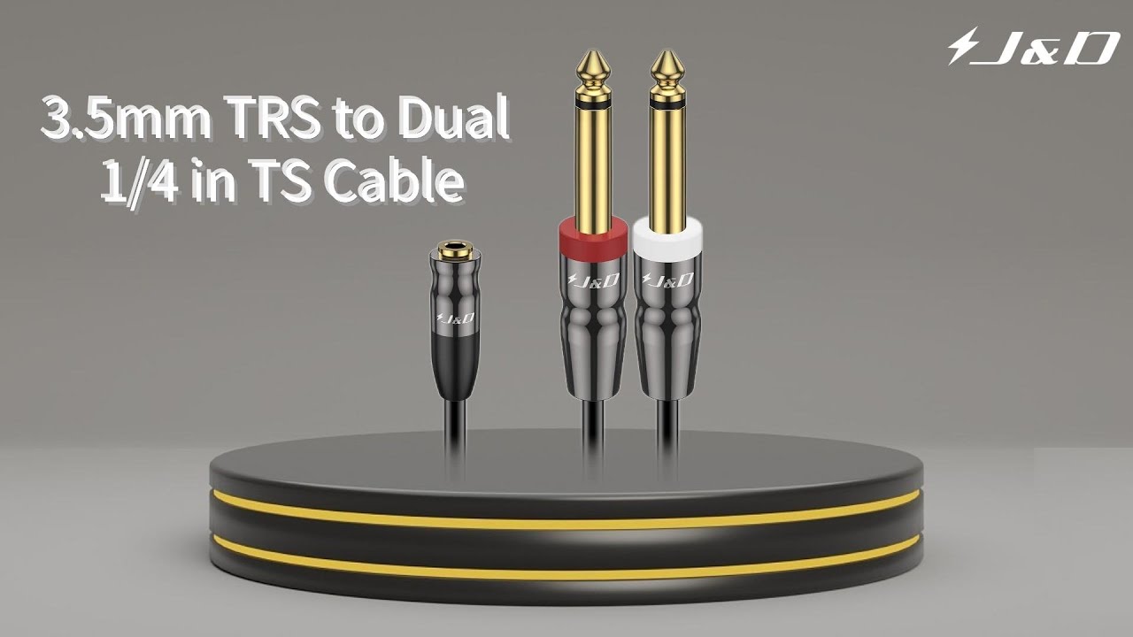 Unboxing J&D Tech | 3.5mm TRS Female to Dual 1/4 inch TS Male ...