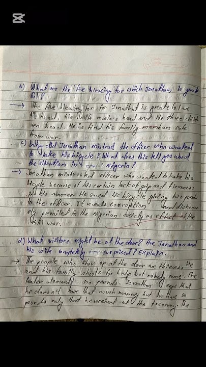 Class 11 English unit-1 chapter 5. civil peace exercises #shorts # ...