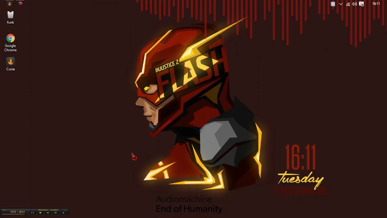 Tema Flash para Windows 10 - YouTube