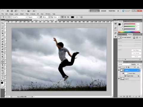 Edge detection i CS5 (Photoshop CS4 instruktionsvideo) - YouTube