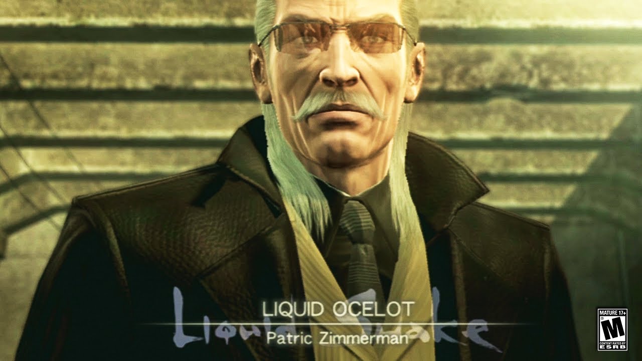 All "Liquid Ocelot" Cutscenes , Encounter & BossFight | Metal Gear ...