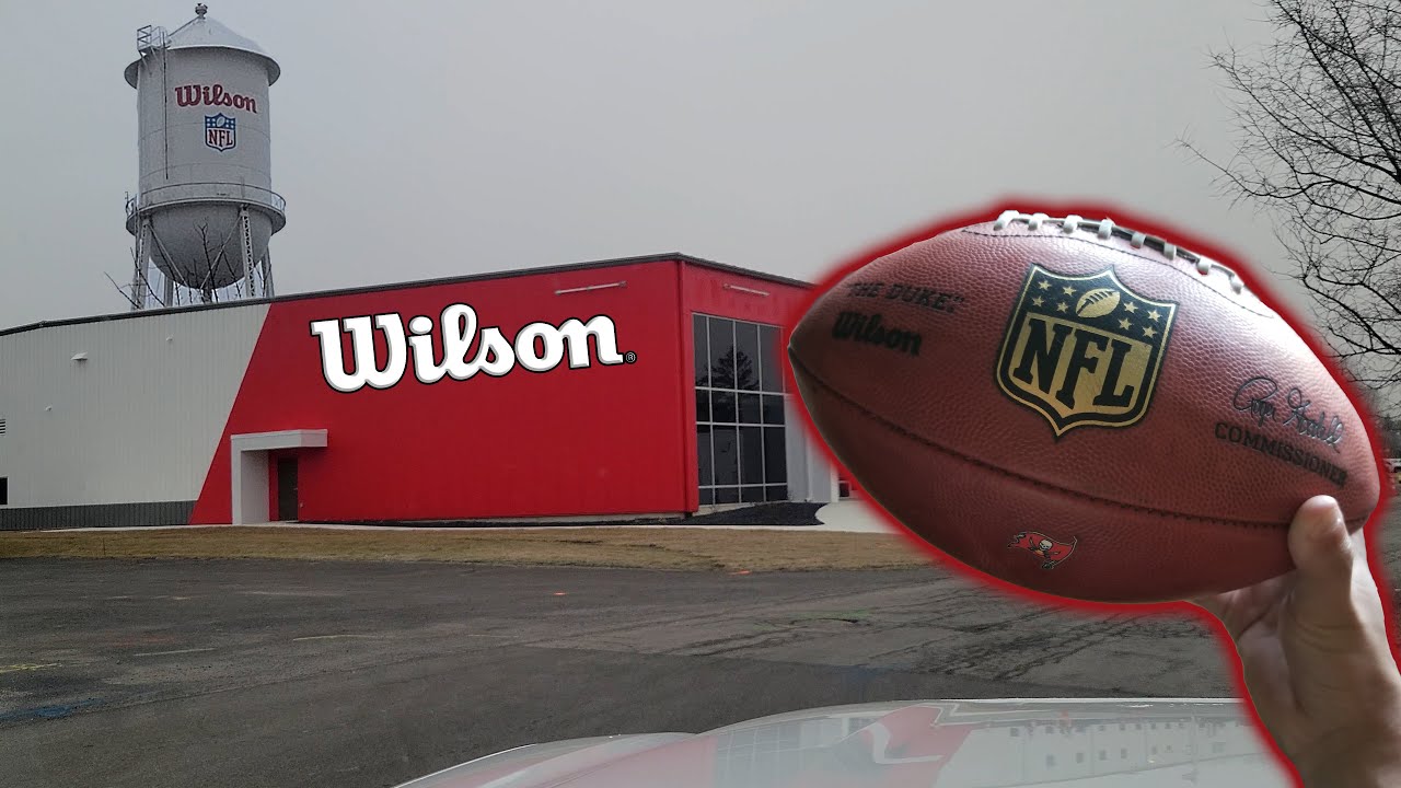The NEW Wilson Football Factory in Ada Ohio. Home of all the NFL ...